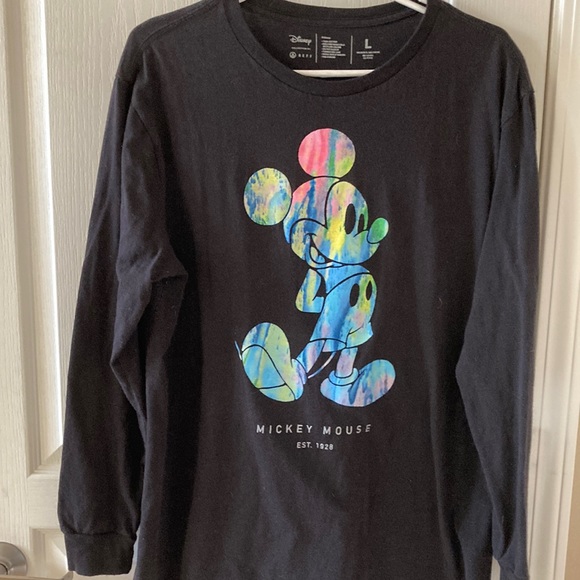 Neff | Shirts | Neff Colorful Mickey Mouse Long Sleeve | Poshmark